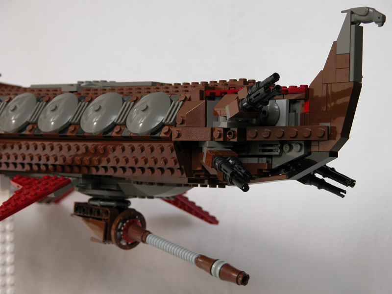 67 Longship - Engines and guns