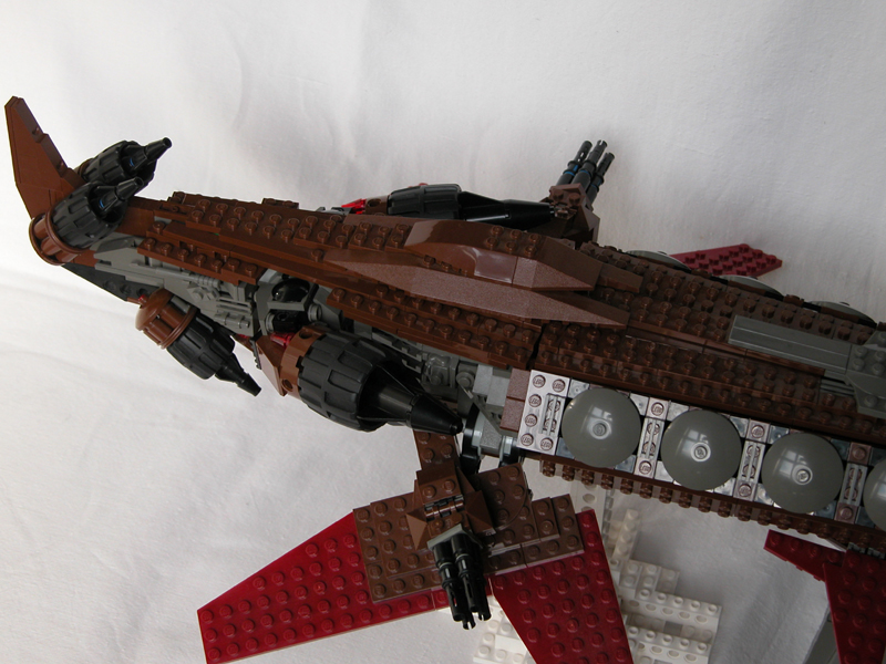 67 Longship - Engines and guns