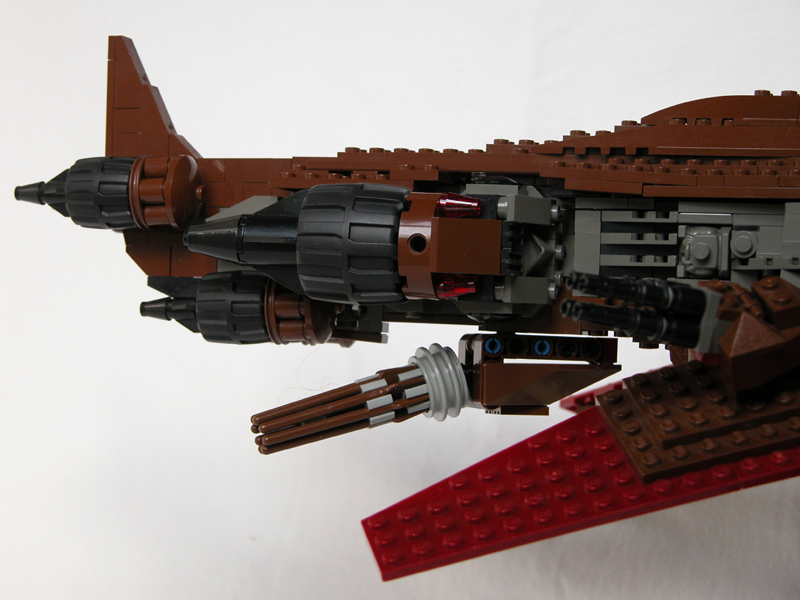 67 Longship - Engines and guns