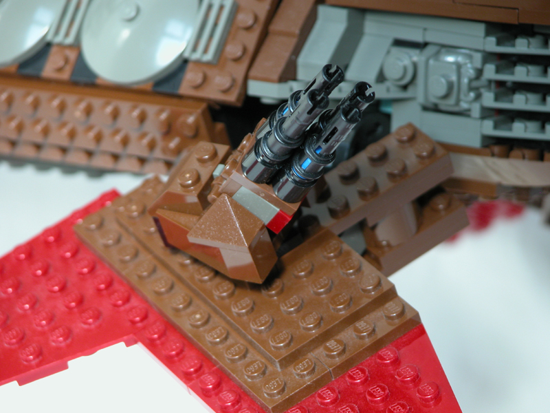 67 Longship - Engines and guns